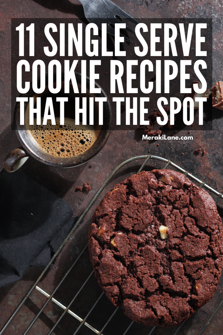 11 Satisfying Single Serve Cookie Recipes to Try