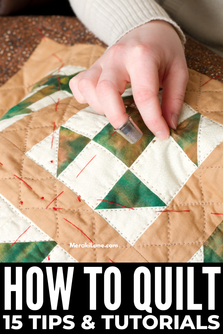 5 Step-By-Step Quilting Tutorials for Beginners