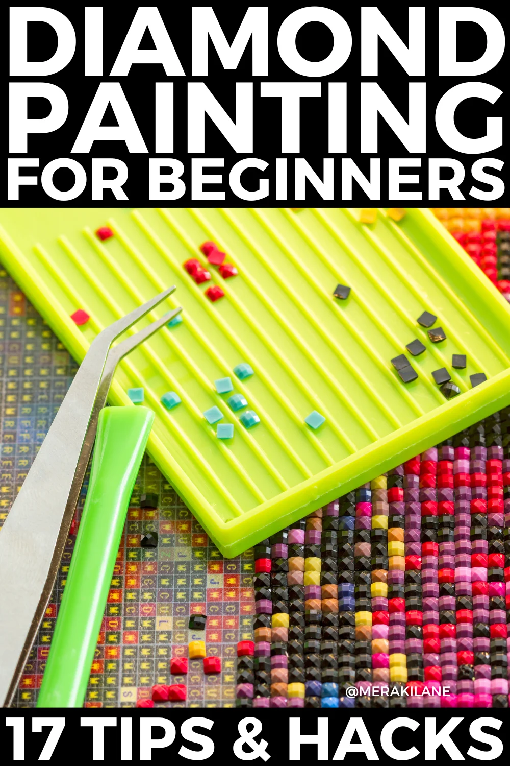 17 Diamond Painting Hacks for Beginners & Beyond