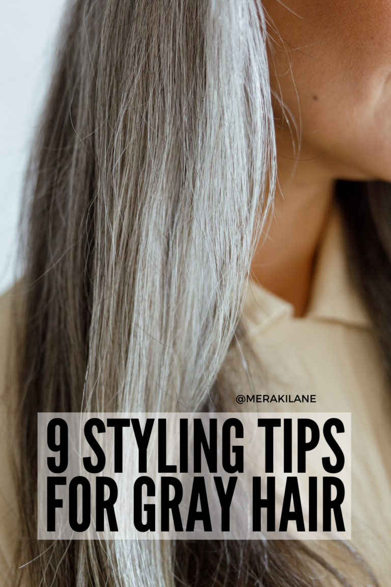 How to Style Gray Hair: 9 Tips and Tutorials