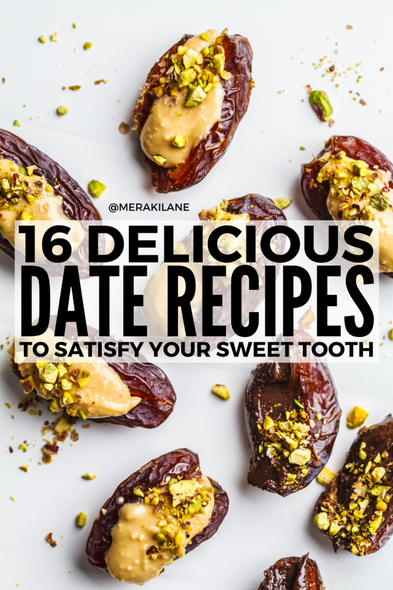 16 Easy Date Recipes for the Perfect Healthy Snack!