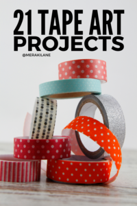 21 Tape Art Projects for All Ages and Stages