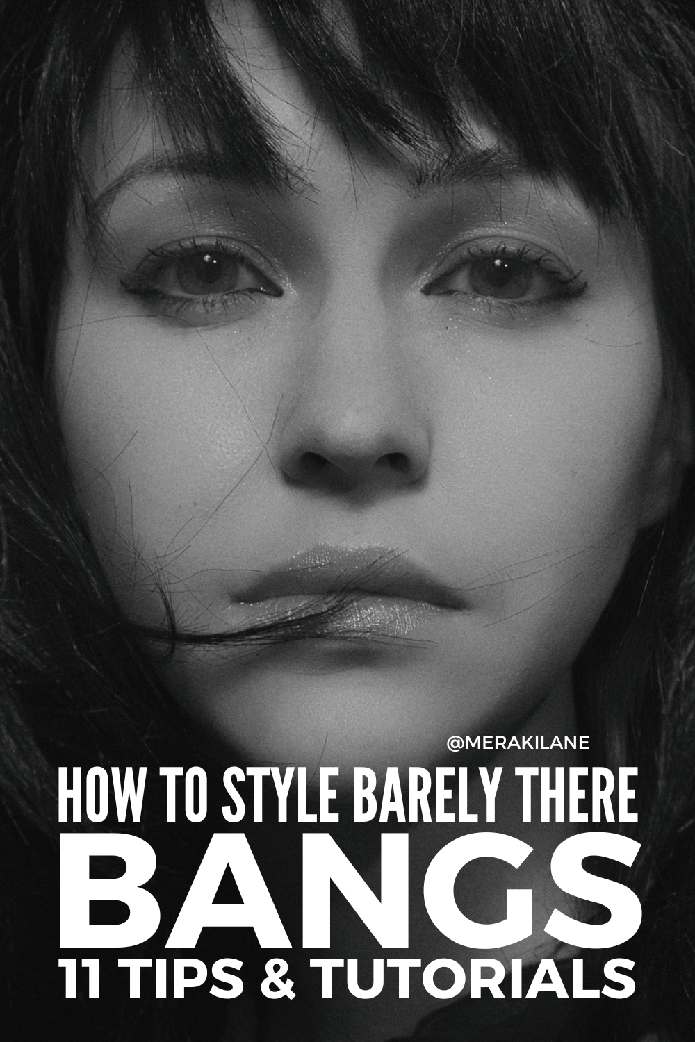 How to Style Barely There Bangs: 11 Styling Tips & Looks