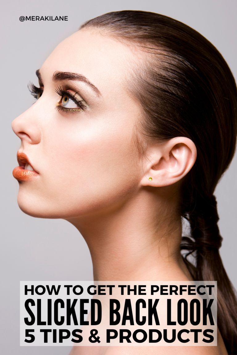 9 Simple & Chic Slicked Back Hairstyles for Women