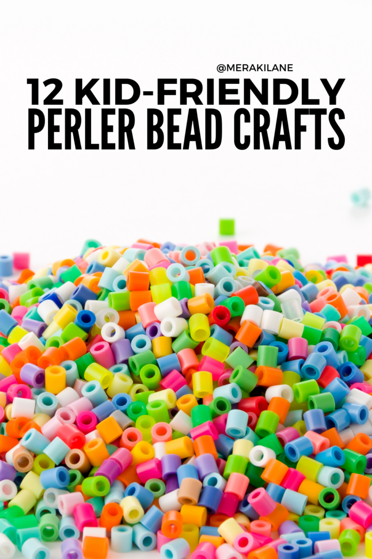 12 Engaging Perler Bead Crafts for Kids to Do at Home