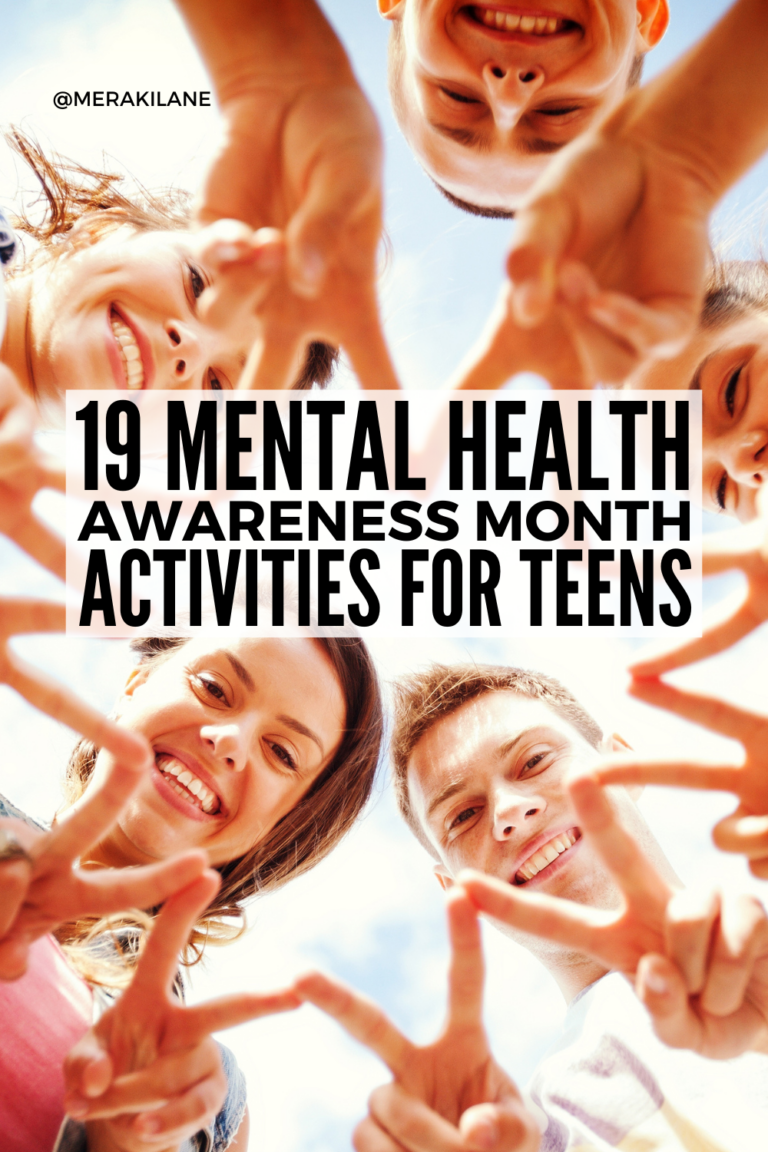 14 Mental Health Awareness Month Activities for Teens